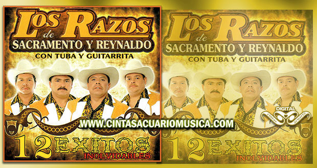 Los Razos 12 Éxitos Inolvidables - Cintas Acuario Música